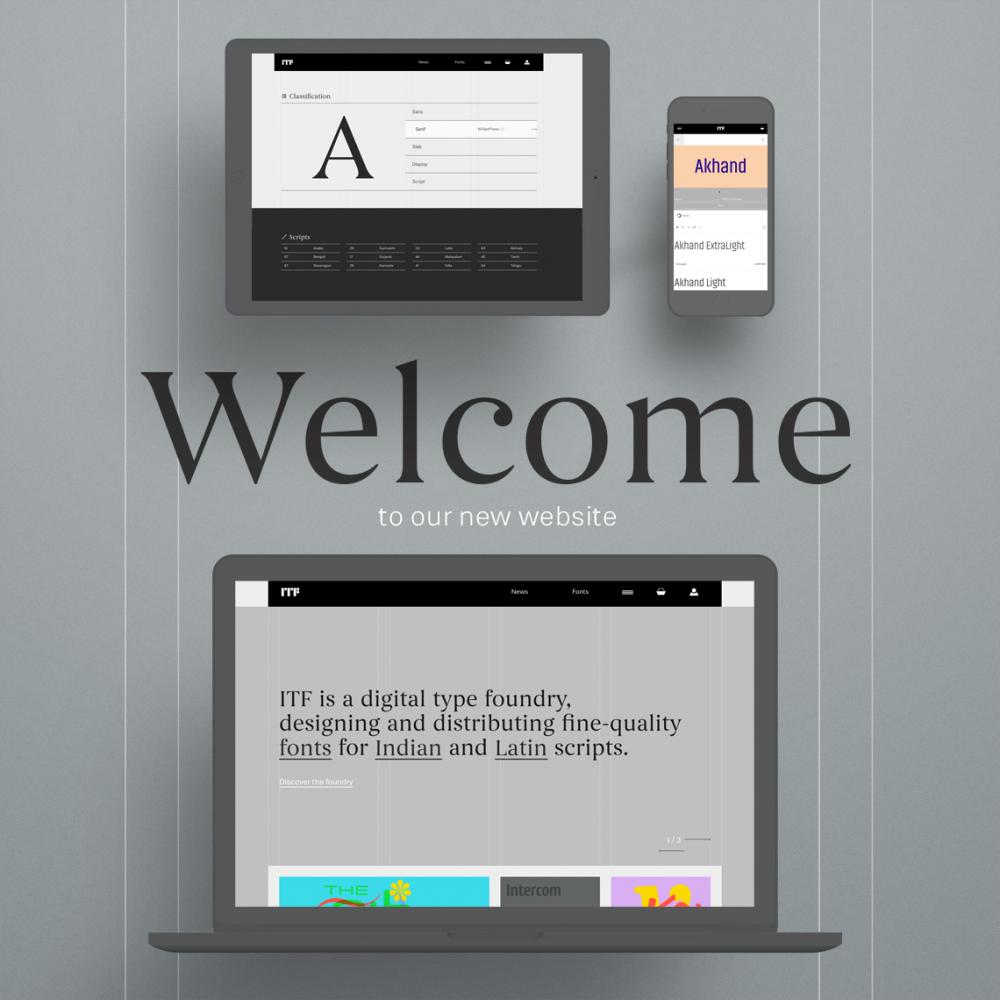 Welcome to our New Website! | Indian Type Foundry